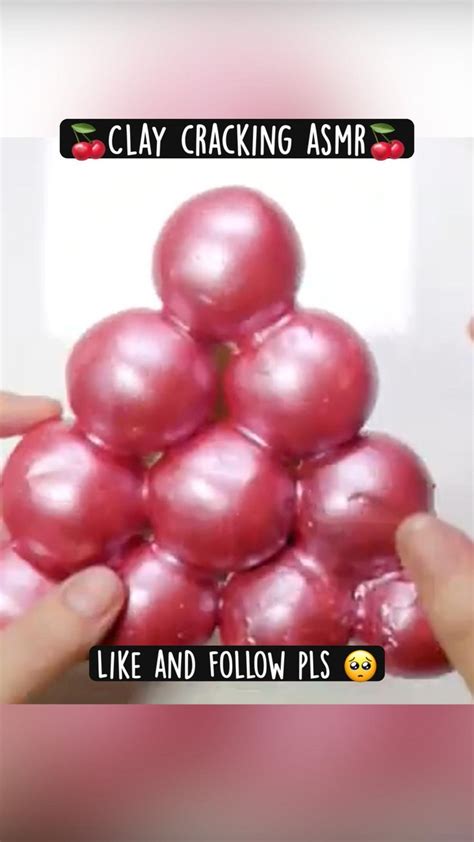Clay Cracking Asmr Oddly Satisfying Videos Satisfying Video Asmr