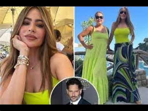Agts Sofia Vergara Goes Braless In Low Cut Top On Italy Trip Without