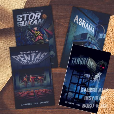 Siri Puaka Sekolah Buku Cerita Hantu Asrama Stor Sukan Novel Seram