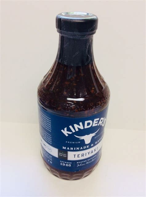 Kinder S Organic Teriyaki Marinade Dipping Sauce 30 Oz For Sale