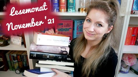 Lesemonat November 21 Alle gelesenen Bücher des letzten Monats YouTube