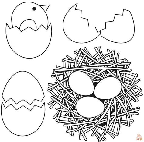 Eier Ausmalbilder Zum Ausdrucken Kostenlos