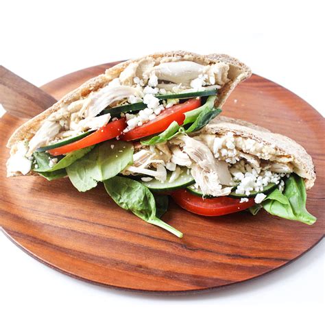 Mediterranean Chicken Pita Pockets FANNEtastic Food