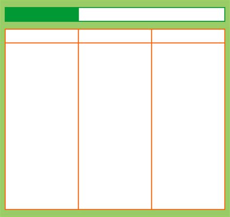 Column Chart Templates Free Pdf Printables Printablee
