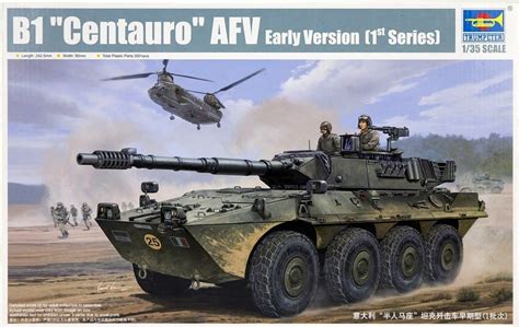 Petrohobby Modelismo Tanque B1 Centauro AFV Early Verslon Escala 1
