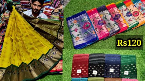 Madina Wholesale Sarees New Collection Marriage Offers One Set Courier