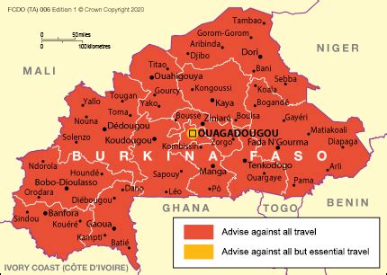 Safety And Security Burkina Faso Travel Advice GOV UK