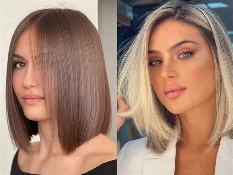 334 Imagenes Corte De Pelo Mujer Hasta Los Hombros Fotos