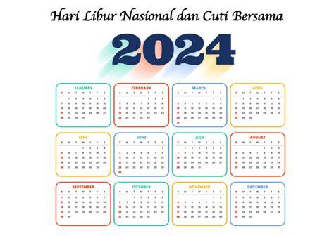 Daftar Hari Libur Dan Cuti Bersama 2024 Bams NBKomputer