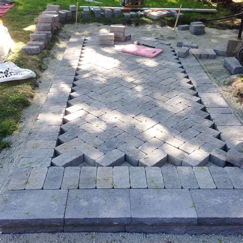 Rambling Renovators Project Walkway How To Build A Walkway With