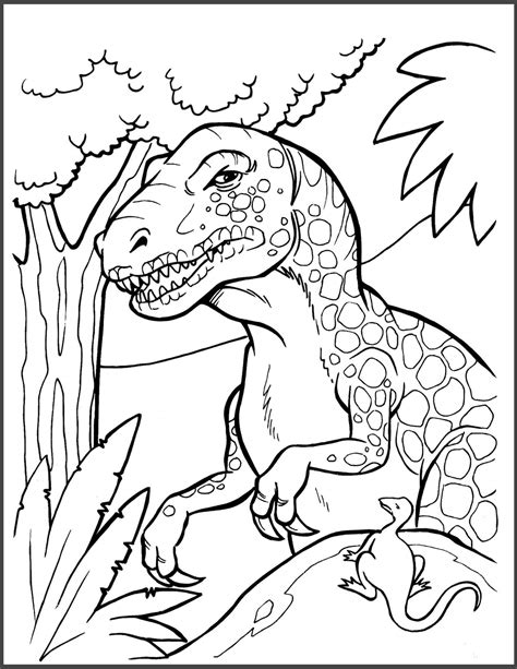 Coloriage T Rex à imprimer sur ColoriageEnfant