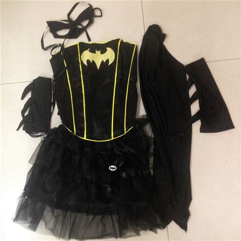 Halloween Adult Sexy Batman Zentai Arkham Knight Batgirl Cosplay Costume Women Black Leather