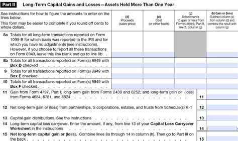 1041 Capital Loss Carryover Worksheet
