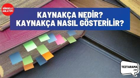 Kaynakça Nedir MLA ve APA Kaynakça Nasıl Yazılır Akademi Danışmanı