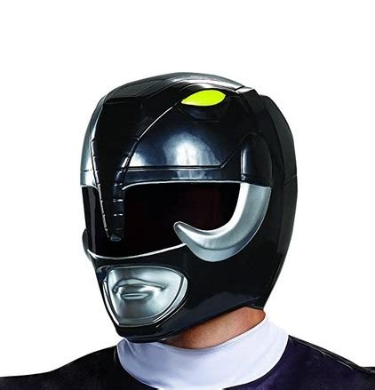 Disguise Men S Black Power Ranger Adult Helmet Hobbies Toys Toys