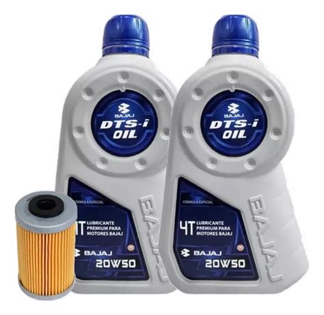 Kit Rouser Ns As Rs Filtro Aceite W Bajaj Original