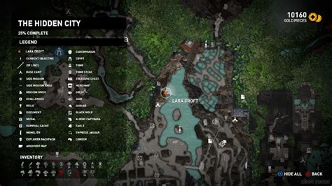 Shadow Of The Tomb Raider Complete Map