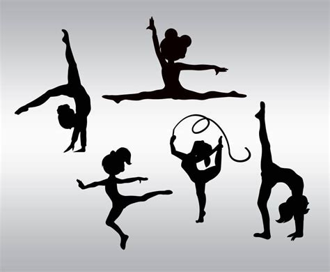 Gymnast Silhouette Svg Free 131 Amazing SVG File