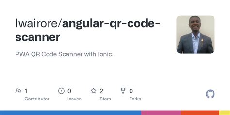 GitHub Lwairore Angular Qr Code Scanner PWA QR Code Scanner With Ionic