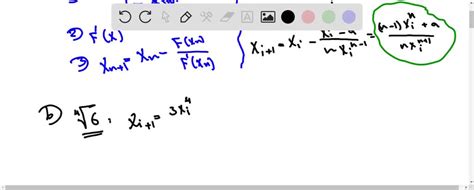 solved a use newton s method and the function f x x n a to obtain a general rule for