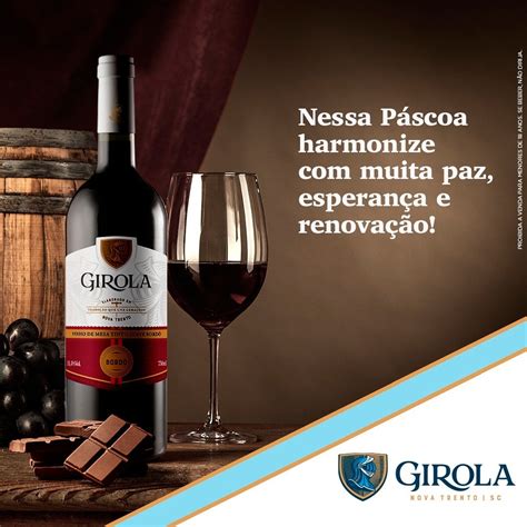 Caixa Vinhos Girola Tinto De Mesa Suave Bordo Ml Frete Gr Tis