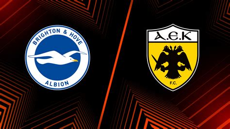 Watch UEFA Europa League Brighton Vs AEK Athens Full Show On
