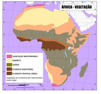 Aspectos Naturais da África Clima e Vegetação Brasil Escola