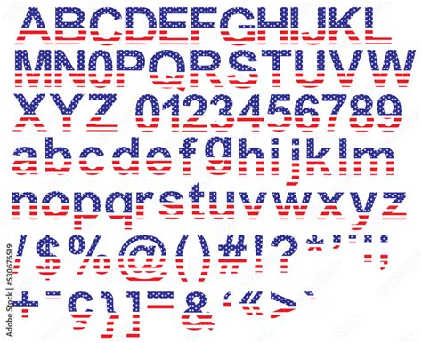 Uppercase And Lowercase Alphabet Numbers Symbols And Signs With