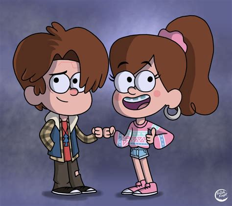 90s Dipper And Mabel By Thefreshknight On Deviantart