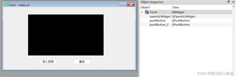pyqt5学习笔记 基于qt designer加载、播放和保存视频 qt导入视频文件 csdn博客