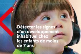 Troubles du neuro développement chez l enfant de moins de 7 ans