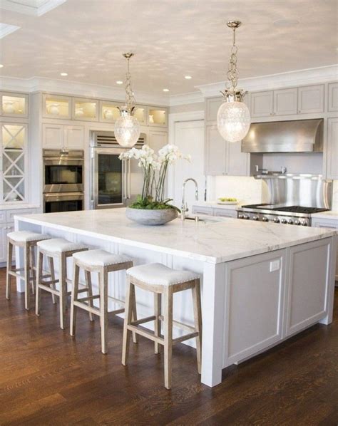 Glamour Kitchen Island Design Ideas In