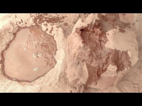 ASMR Super Dusty Soft Creamy Red Dirt Huge Bucket Broken Shapes