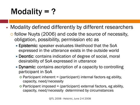 ppt aspect and modality powerpoint presentation free download id 5190562