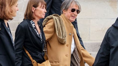 Photo Jacques Dutronc Arrivées aux obsèques de l auteure