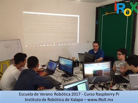Curso Introducción a Raspberry Pi impartido en Julio 2017 Instituto