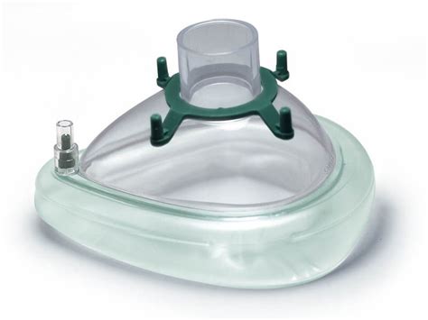 Masque d anesthésie en PVC 20163 Hsiner à usage unique avec valve