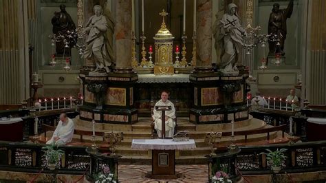 La Santa Messa Di Oggi In Diretta Dal Santuario Di Caravaggio Youtube