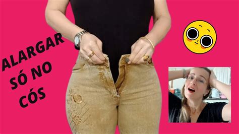 COMO ALARGAR CÓS DE CALÇA JEANS SAIA E SHORT SEM ALARGAR AS LATERAIS