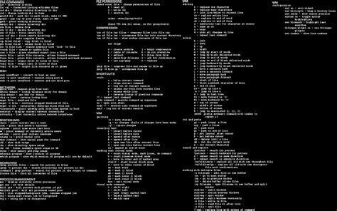 Vim Cheat Sheet HD Wallpaper Pxfuel