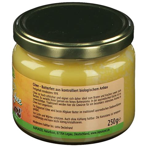 RAPUNZEL Bio Allgäu Ghee 250 g Shop Apotheke