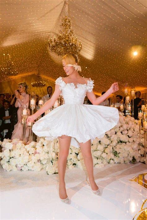 Get The Look Paris Hilton S Amazing Wedding Dresses Guides For Brides