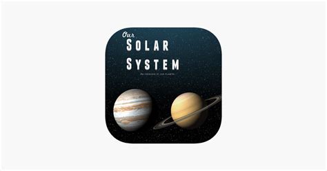 A Solar System Journey On The App Store
