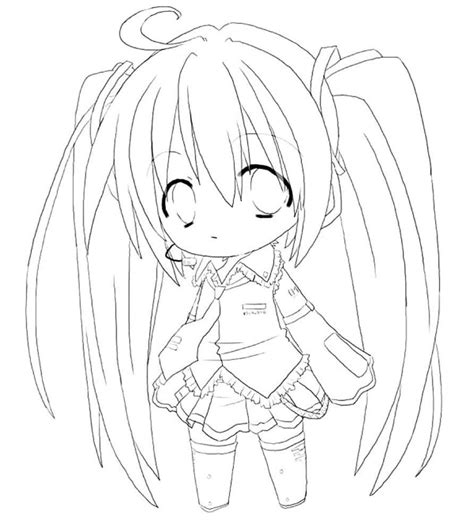 Disegni Di Chibi Da Colorare Immagini Per La Stampa Gratuita