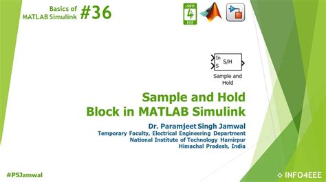 sample and hold block in matlab simulink 36 basics paramjeet singh jamwal info4eee youtube