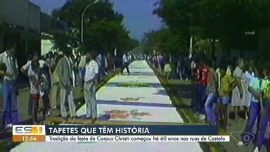 Gazeta Meio Dia edição regional Tradição da festa de Corpus Christi