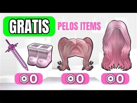 NUEVOS ITEMS Y PELOS GRATIS En Roblox COSAS GRATIS EN ROBLOX UGC