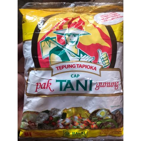 Jual Tepung Tapioka Cap Pak Tani Gunung 500gr Shopee Indonesia