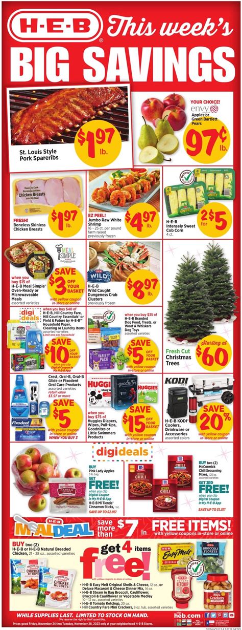 HEB Weekly Ad Nov 24 28 2023 WeeklyAds2