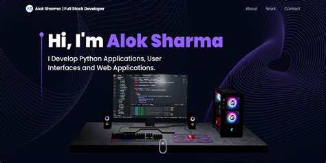 GitHub Alok 2002 Three JS Portfolio Website This Is My Another